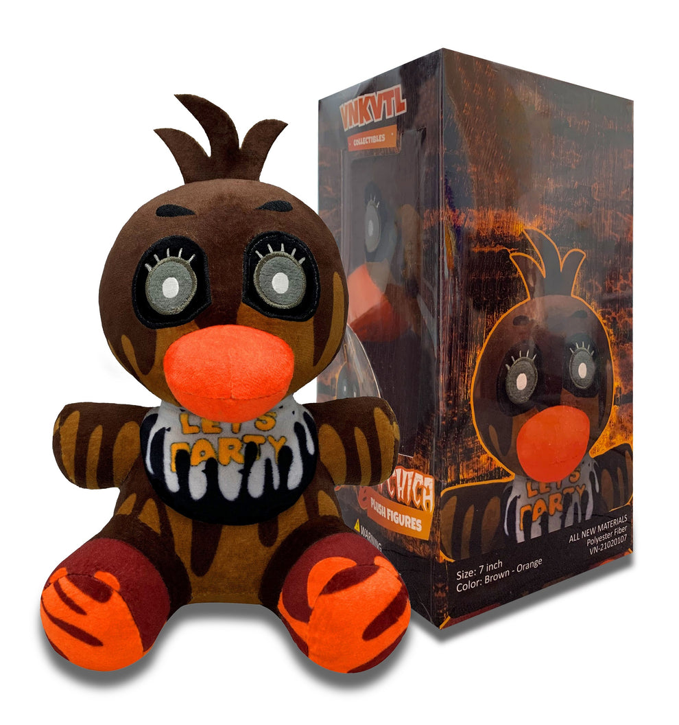 Phantom Chica Plush Birthday Gift For Kids, Chica Plush With Soft And