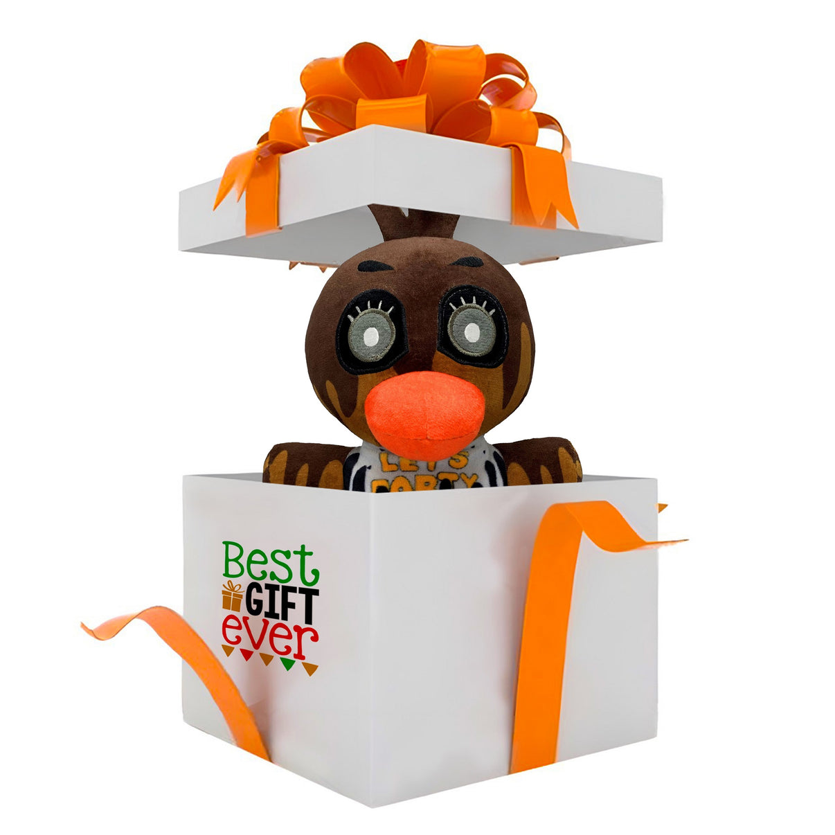Phantom Chica Plush Birthday Gift For Kids, Chica Plush With Soft And