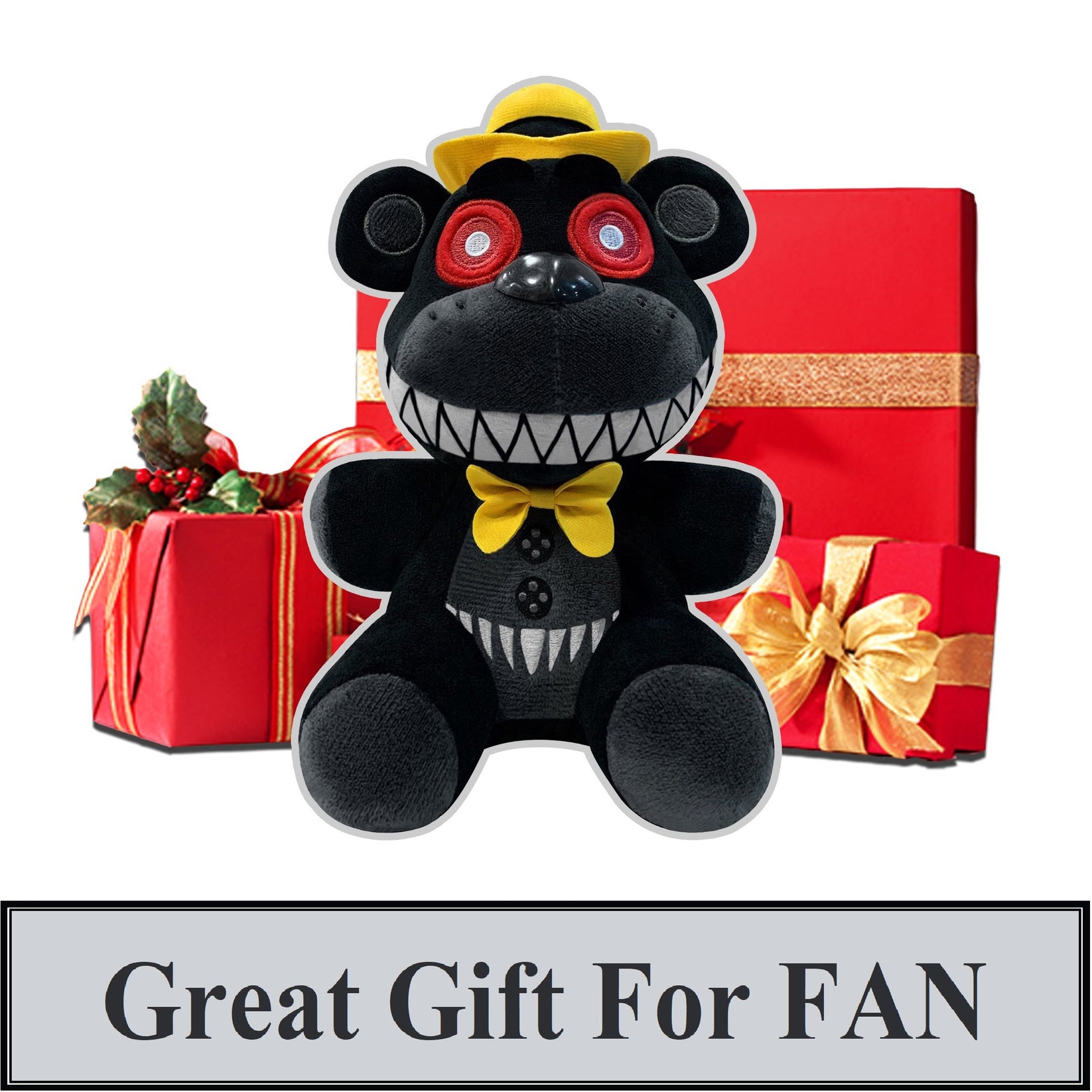 VNKVTL: Nightmare Plush - Valentines Day - Bear Stuffed Animal | Night